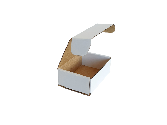 Cardboard Gift Box | X-Small White Hinged Lid | Packaging Products