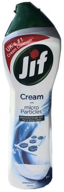 Jif Cream Scourer Regular 500ml › Packaging Products