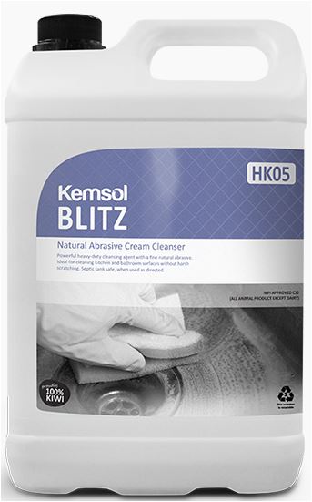 Blitz Liquid Scouring Cream 5L › Packaging Products