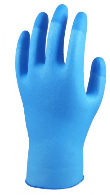 Glove Nitrile Blue 63070 MEDIUM › Packaging Products