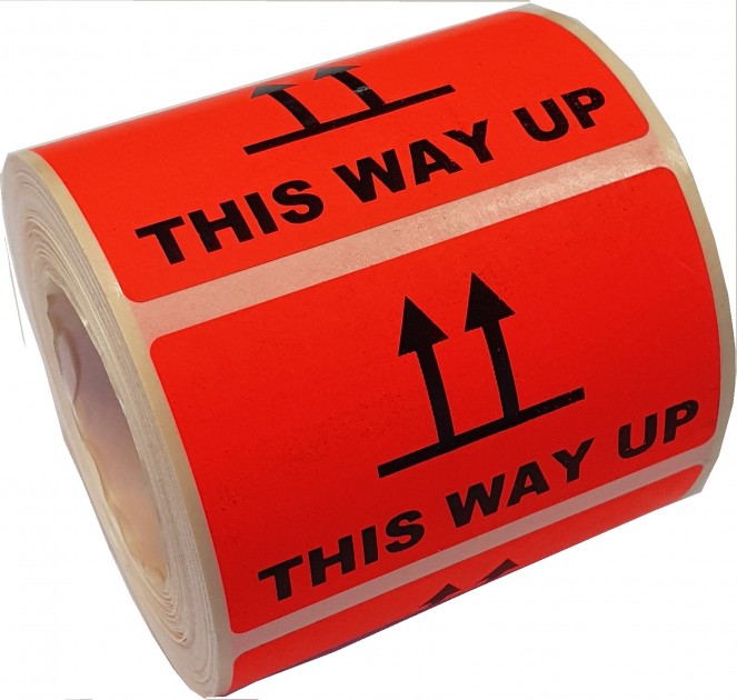 Shipping Labels This Way Up 70X40 500/Roll › Packaging Products