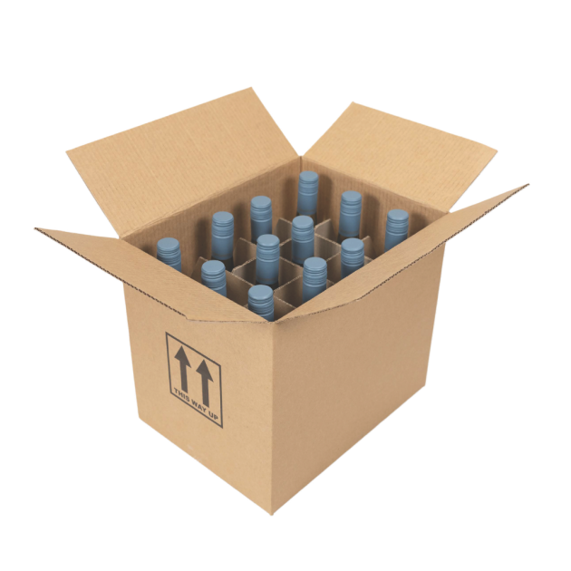 12 Bottle Wine Box › Packaging Products