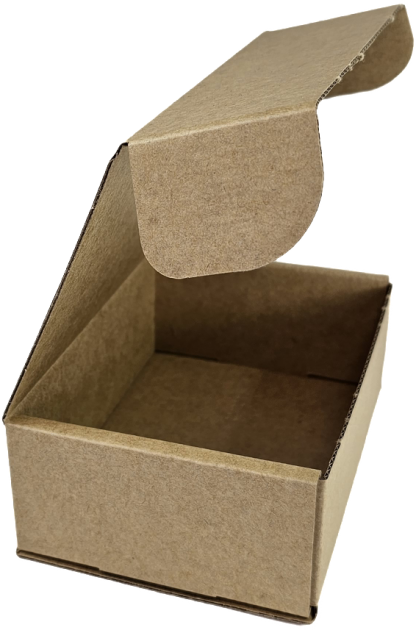 Kraft RECTANGLE D/C 125x94x47 Hinged Lid › Packaging Products