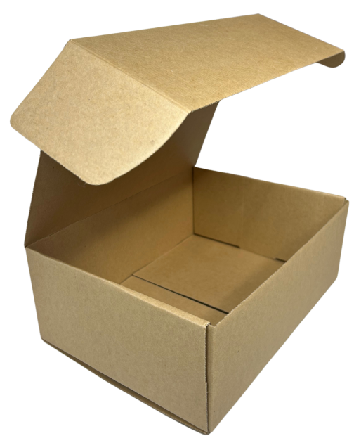 Kraft RECTANGLE D/C Box 300x225x113 Hinged Lid › Packaging Products