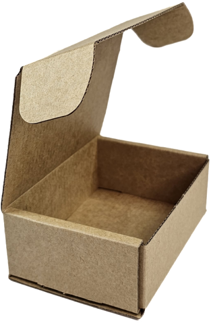 Kraft RECTANGLE D/C 100x75x37 Hinged Lid › Packaging Products