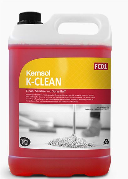 K-Clean Multi Surface Cleaner 5L › Packaging Products