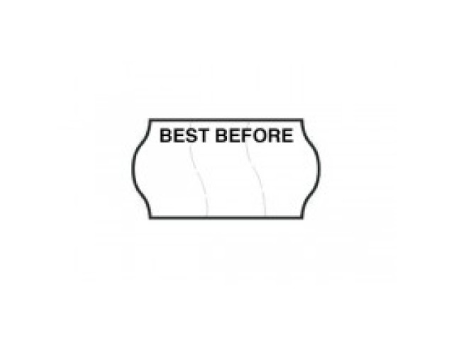 Meto Labels 18x11 Best Before (Pack 20 Rolls) › Packaging Products