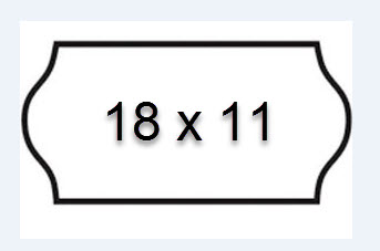 Meto Labels 18x11 Freezer Plain (Pack 20 Rolls) › Packaging Products