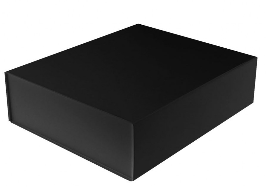 BLACK Magnetic Close Gift Box Medium › Packaging Products NZ