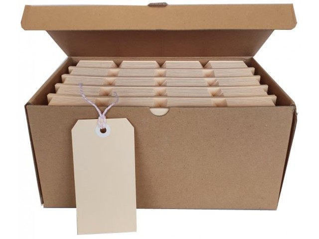 Tie on Tags No 5 60x120 (Buff, Manilla) › Packaging Products