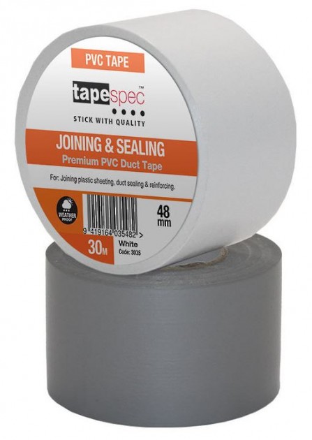 Joining & Sealing Tape Silver PVC › Packaging Products NZ