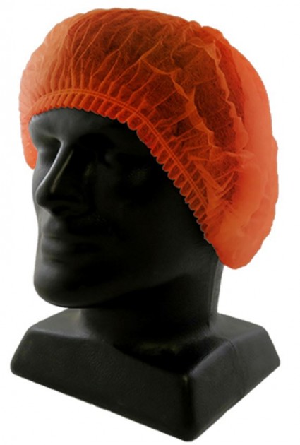 Disposable Red Crimp Hats/Hair Nets › Packaging Products NZ
