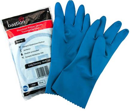 Industrial Gloves | Small Blue Rubber Gloves | Packaging Products