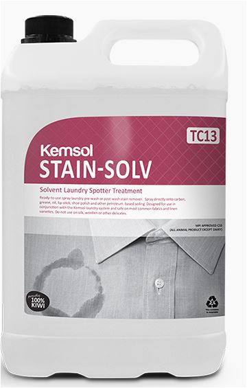 Stain-Solv Solvent Laundry Spotter Treatment 5LTR TC13 › Packaging Products
