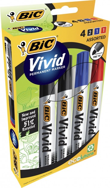 Vivid Ecolutions ASSORTED (4) Bullet Tip › Packaging Products