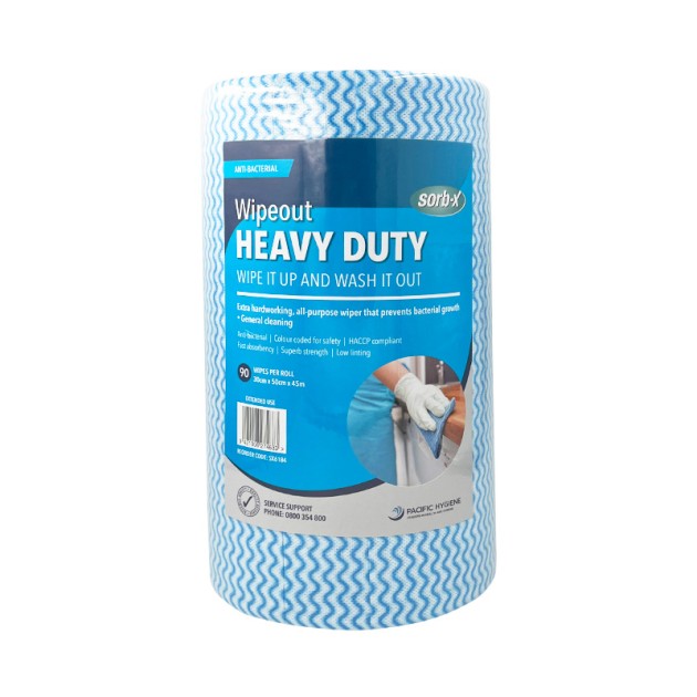 Wipeout Blue HD Rolls 30x50cm 90/Roll › Packaging Products