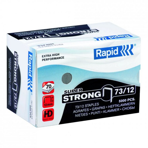 Staples Rapid 73/12mm (5000/Box) › Packaging Products